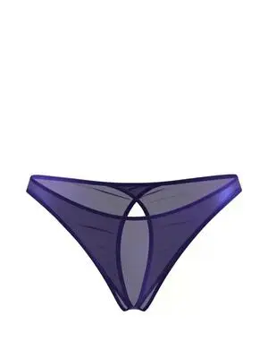 SCANDALE Show Me More Cut-out Briefs - Purple