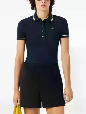Lacoste Logo-patch Short-sleeve Polo Shirt
