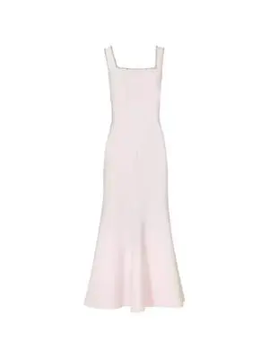 Costarellos Felina Crystal-embellished Crepe Midi Dress - Pink