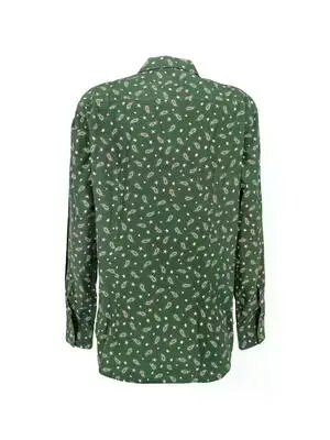 MSGM 2015 Paisley-pattern Star-print Shirt