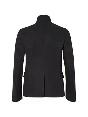 Fendi High-neck Flap-pocket Jacket