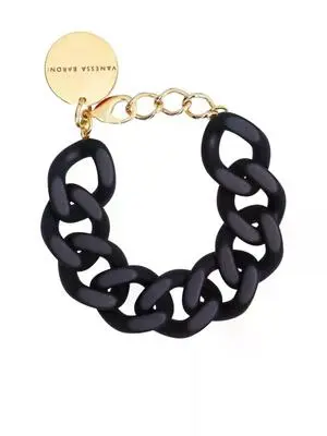 VANESSA BARONI Flat-chain Bracelet - Black