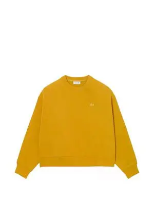 Lacoste Logo-patch Sweatshirt - Yellow