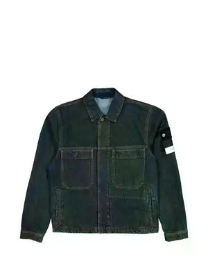 Stone Island Laser Pigment Denim Jacket - Blue