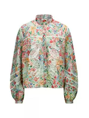 Farm Rio Rendeira Cutwork Blouse
