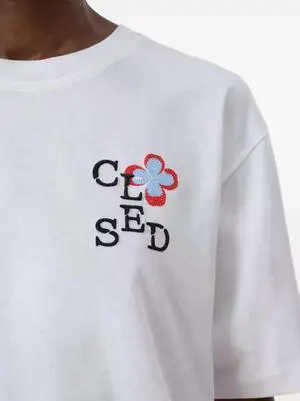 Closed Embroidered Logo-patch T-shirt