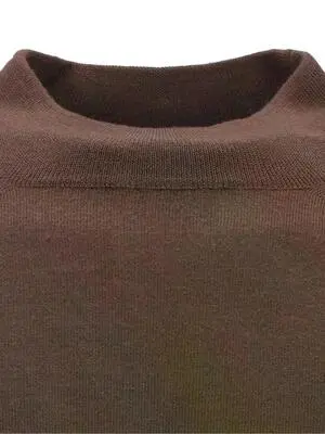 Fedeli Fine-knit Mock-neck Sweater