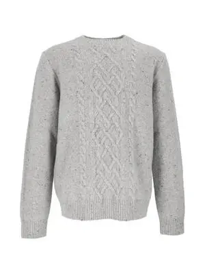 Peserico Cable-knit Sweater - Grey