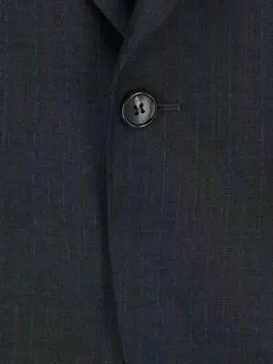 Junya Watanabe Pinstripe-pattern Cape-style Jacket