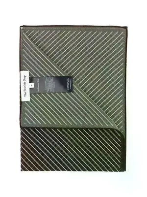 THE FRANKIE SHOP Marais Striped Scarf - Brown