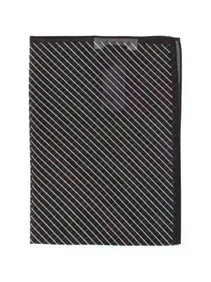 THE FRANKIE SHOP Marais Striped Scarf - Brown