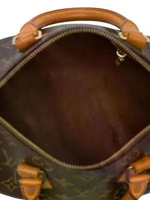 LOUIS VUITTON 2015 Monogram Speedy Bandouliere 25 Satchel