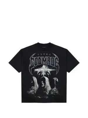 GODMADE Graphic-print T-shirt - Black