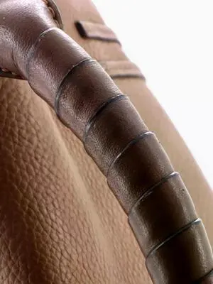 Chloé Marcie Top Handle Bag Leather Medium Shoulder Bag - Brown