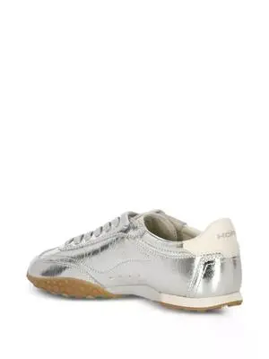 HOFF Metallic-effect Leather Sneakers