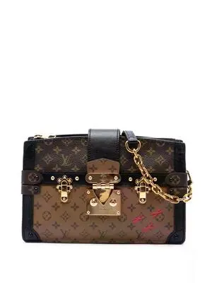 LOUIS VUITTON 2021-2026 Monogram Reverse Trunk Clutch Crossbody Bag