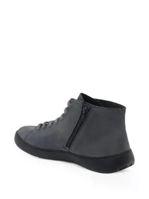 Camper Peu Serra Leather High-top Sneakers - Grey