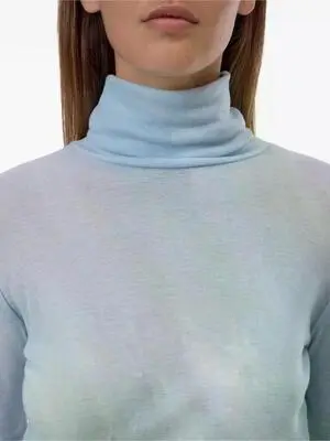 Closed Roll-neck Long-sleeve T-shirt