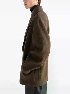 LEMAIRE Double-breasted Felted Coat