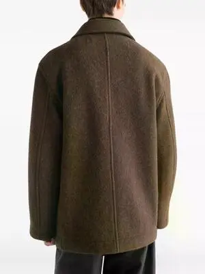 LEMAIRE Double-breasted Felted Coat