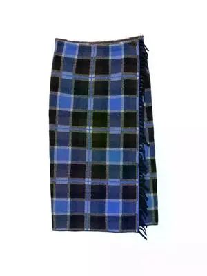 Guest In Residence Fringed Midi Skirt