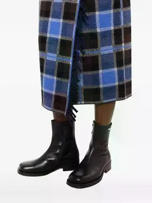 Guest In Residence Fringed Midi Skirt