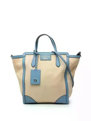 GUCCI 2000-2015 Leather Swing Convertible Tote Satchel