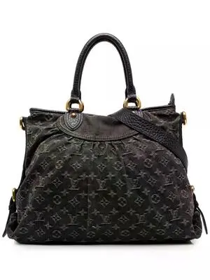LOUIS VUITTON 2000-2026 Monogram Denim Neo Cabby Gm Satchel