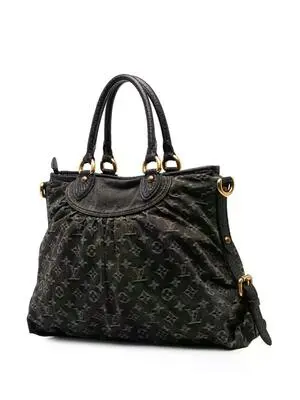 LOUIS VUITTON 2000-2026 Monogram Denim Neo Cabby Gm Satchel