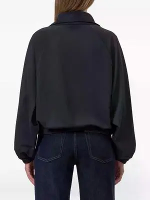 Closed Quarter-zip Raglan-sleeve Track Jacket