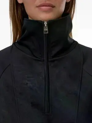 Closed Quarter-zip Raglan-sleeve Track Jacket