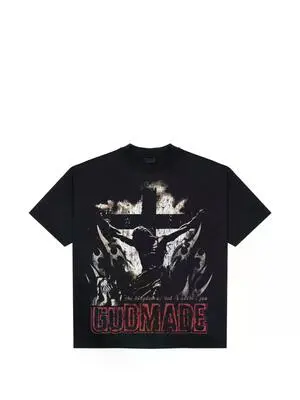 GODMADE Graphic-print T-shirt - Black