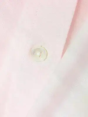 Lacoste Button-down Collar Shirt - Pink