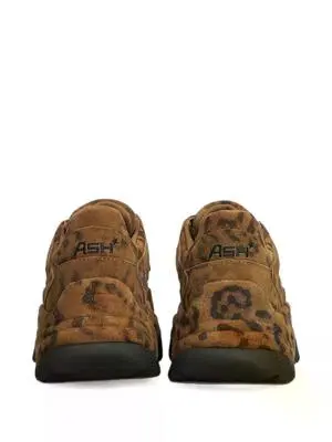 Ash Addict Bis Leopard-print Low-top Sneakers