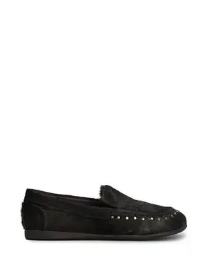 Ash Round Toe Flats For Women