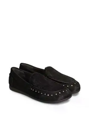 Ash Jasper Stud-embellishment Loafers - Black