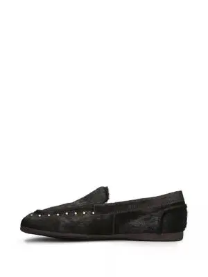 Ash Jasper Stud-embellishment Loafers - Black