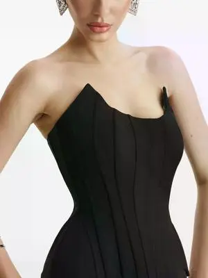 BENEDETTO Strapless Corset And Maxi Skirt Set