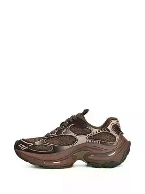 Ash Dragon03 Mesh-panel Low-top Sneakers - Brown