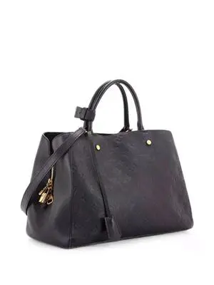 LOUIS VUITTON Montaigne Handbag Monogram Empreinte Leather Gm Tote Bag
