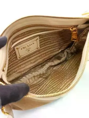 Prada 2010s Jacquard Shoulder Bag