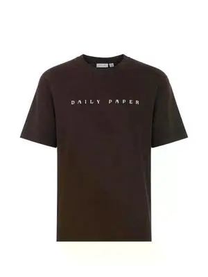 DAILY PAPER Alias Dias Logo-embroidered T-shirt