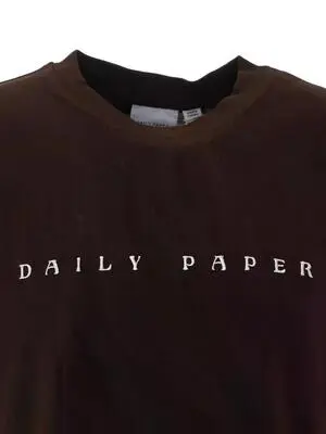 DAILY PAPER Alias Dias Logo-embroidered T-shirt