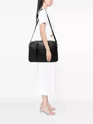 LOUIS VUITTON 2009 Damier Graphite Jorn Travel Bag