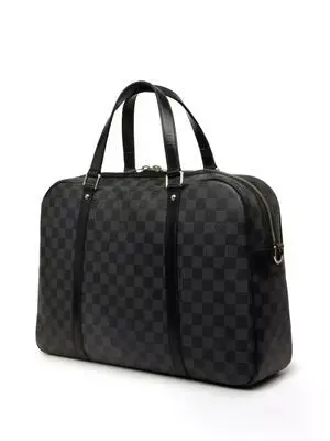 LOUIS VUITTON 2009 Damier Graphite Jorn Travel Bag