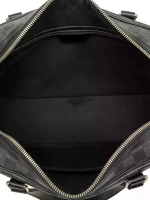 LOUIS VUITTON 2009 Damier Graphite Jorn Travel Bag