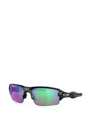 Oakley Flak 2.0 Rectangle-frame Sunglasses - Black