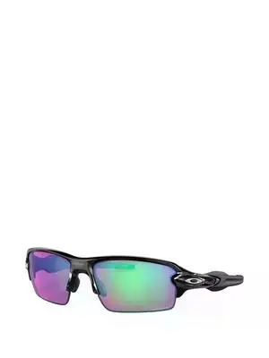 Oakley Flak 2.0 Rectangle-frame Sunglasses - Black