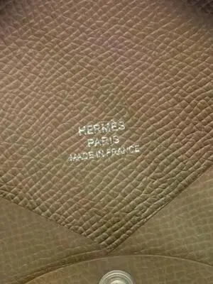 Hermès 2023 Calvi Epsom Coin Purse