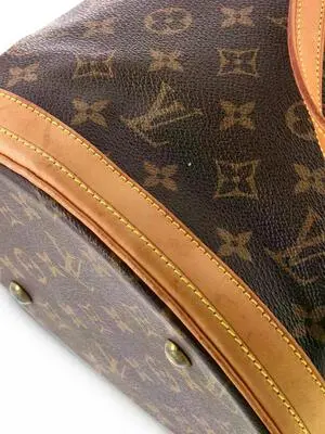LOUIS VUITTON Petit Monogram Canvas Bucket Bag